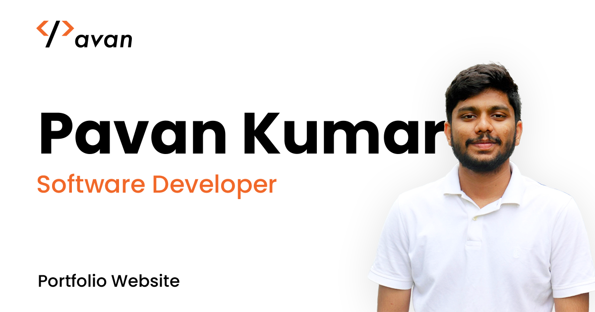 Pavan Kumar | Software Developer & Digital Solutions Expert